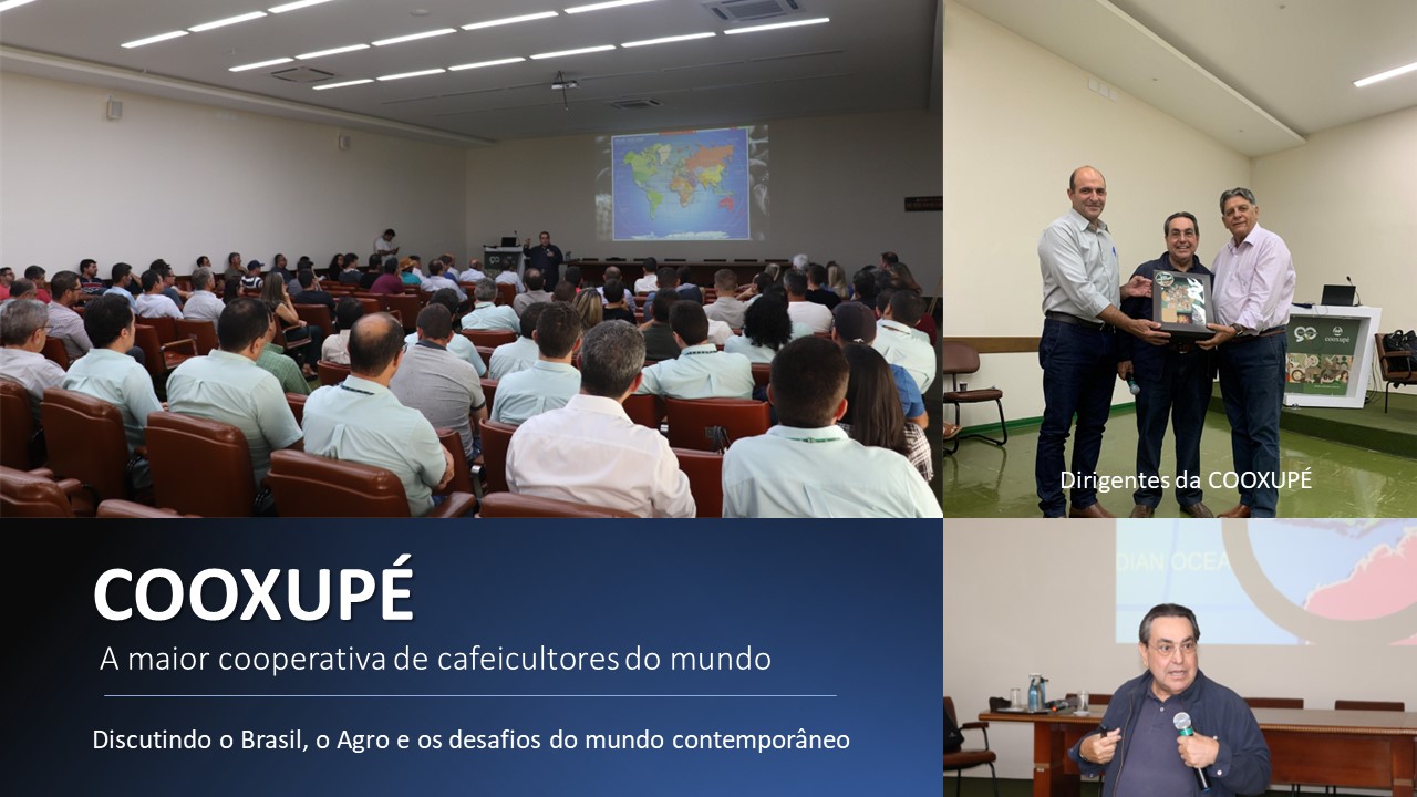 Em Guaxupé, com a COOXUPÉ, maior cooperativa de cafeicultores do mundo ...